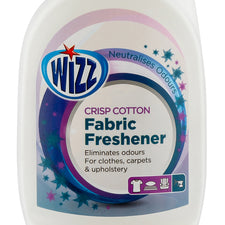 Wizz Fabric Freshener Crisp Cotton Trigger Spray 750ml — FabFinds