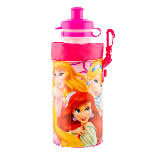 Disney Princess Water Bottle With Cover - FabFinds