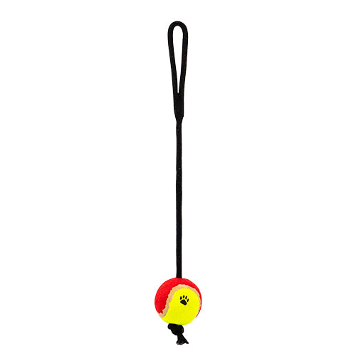 Tennis Ball Dog Rope Toy - FabFinds