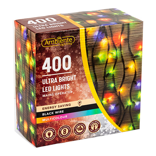 Ambiente Lighting 400 Ultra Bright LED Lights Multicolour - FabFinds