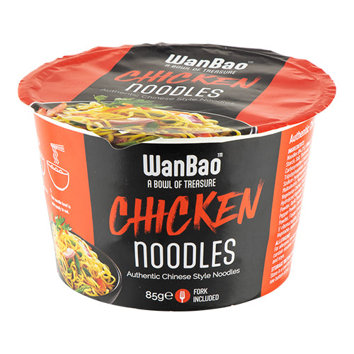 WanBao Chicken Noodles 85g - FabFinds