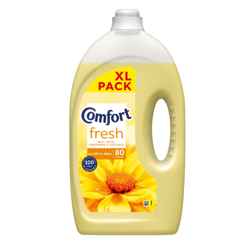 Comfort Fabric Conditioner Sunshiny Days 2.4L (80 Washes) Assorted Pac ...