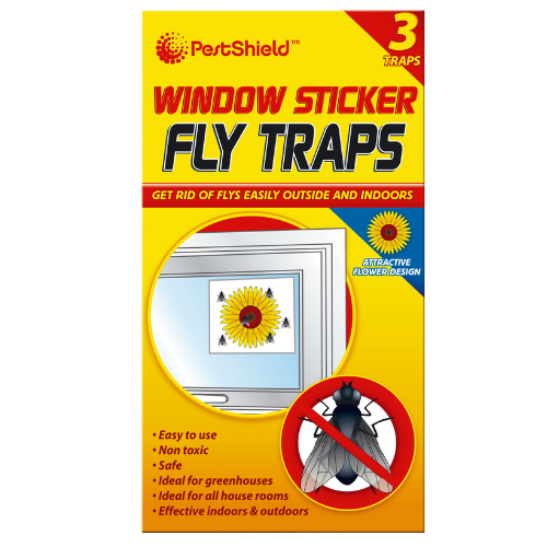 Window Sticker Fly Traps 3 Pack — FabFinds