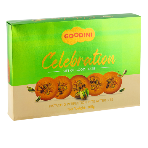 Goodini Pistachio Perfection Gift Box 300g Celebration Treat FabFinds