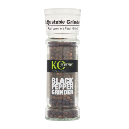Ko Spice Black Pepper 50g Grinder Bottle – Whole Peppercorns | FabFinds