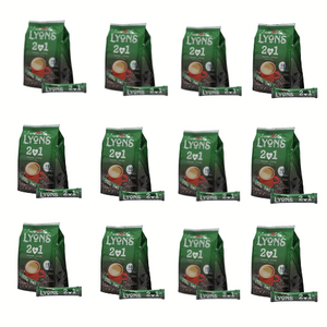 Lyons Instant Coffee 2 in 1 x 10 Sachets 16g - FabFinds