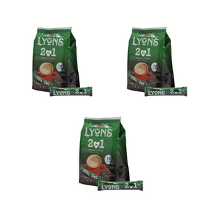 Lyons Instant Coffee 2 in 1 x 10 Sachets 16g - FabFinds