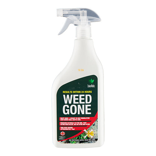 Enviro-Works Weed Gone Weed Killer Spray 1L - FabFinds