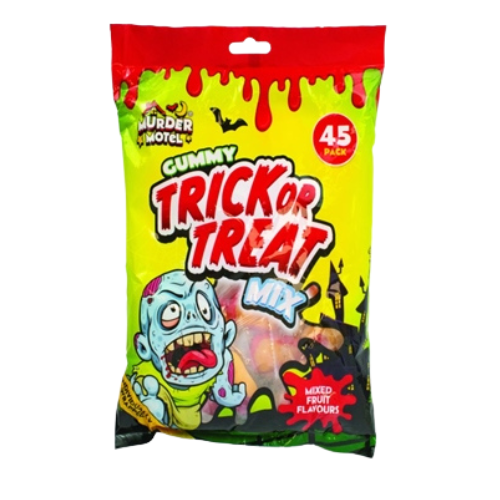 Murder Motel Gummy Trick or Treat Mix 45 Pack Individually Wrapped ...