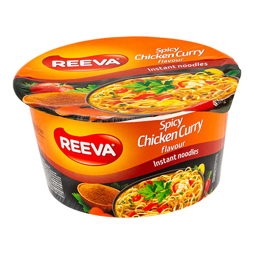 Reeva Spicy Chicken Curry Instant Noodles 75g - FabFinds