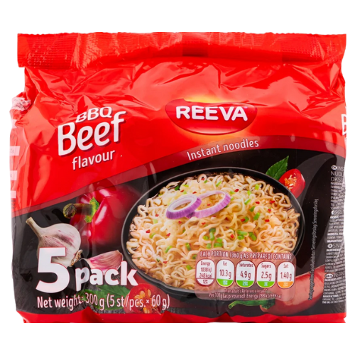 FabFinds Reeva Instant Noodles BBQ Beef Flavour 300g