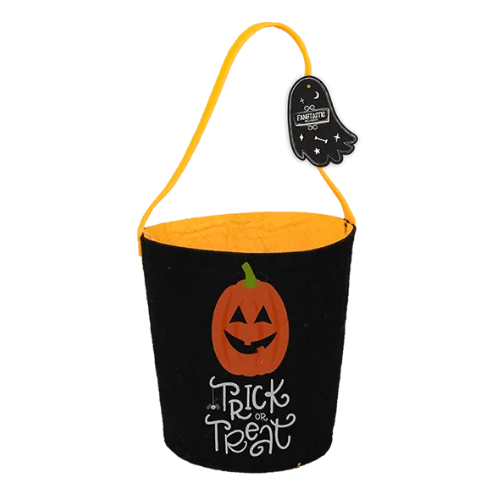 Felt Trick-or-Treat Buckets 18×18cm Assorted 2 | FabFinds