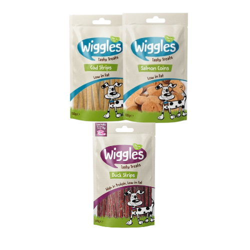 Wiggles 3 Piece Pet Snack Bundle | FabFinds
