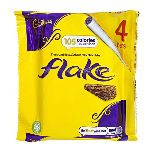 Cadbury Flake Chocolate Bars 4 x 20g - FabFinds