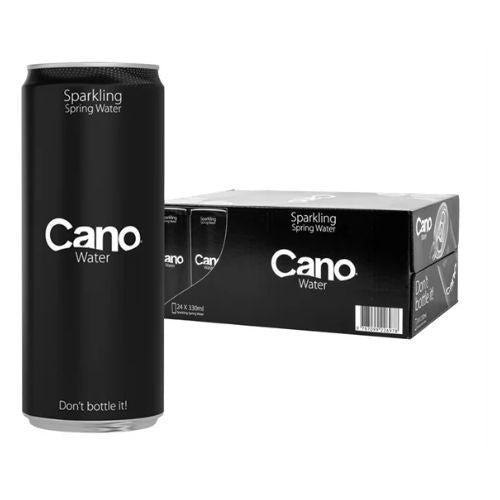 CanO Sparkling Spring Water Cans 24 x 330ml - FabFinds