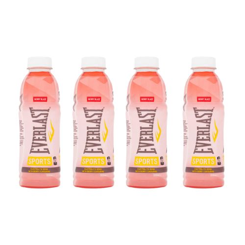 Everlast Electrolyte Drink Berry Blaze Flavour 4 x 500ml — FabFinds