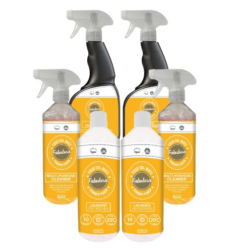Fabulosa Your Sol Mate Summer Crush Cleaning Bundle 6 Piece - FabFinds