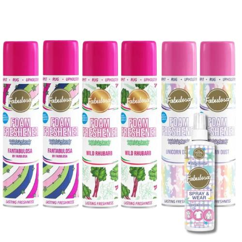 Fabulosa Foam Freshener Bundle + FREE Baby Powder Spray & Wear — FabFinds