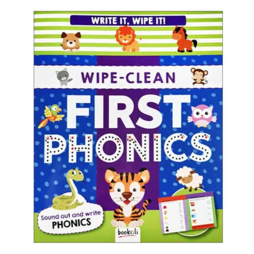A4 Wipe Clean First Phonics Booklet - FabFinds