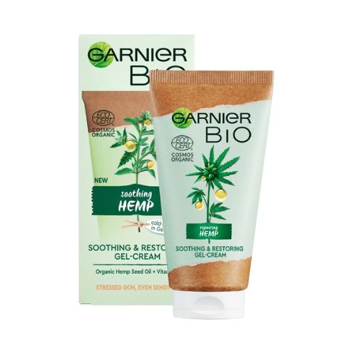 Garnier Bio Soothing Hemp Soothing & Restoring Gel-Cream 50ml - FabFinds