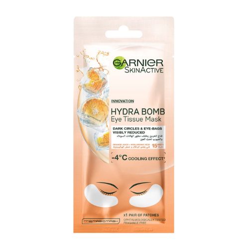 Garnier Eye Sheet Mask Hyaluronic Acid And Orange Juice 6g - FabFinds