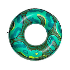 Bestway Giant Snake Inflatable Swim Ring - FabFinds
