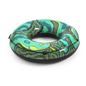 Bestway Giant Snake Inflatable Swim Ring - FabFinds