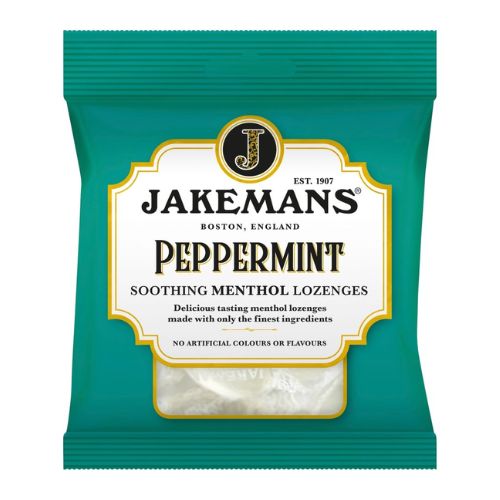 Jakemans Peppermint Soothing Menthol Lozenges 73g - FabFinds