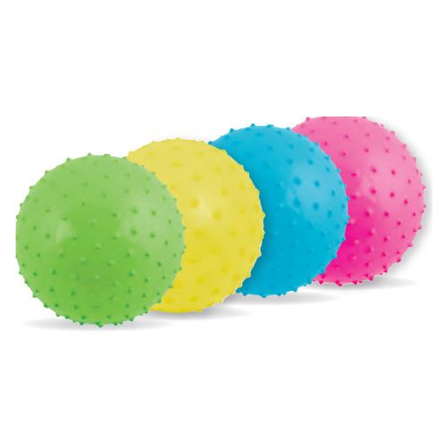 Knobbly Bouncy Play Ball 22cm Assorted Colours - FabFinds