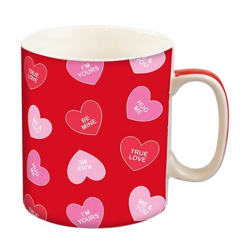 Jumbo Love Heart Ceramic Mug - FabFinds