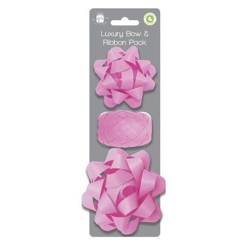 Light Pink Luxury Bow & Ribbon Pack - FabFinds
