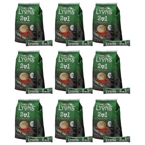 Lyons Instant Coffee 2 in 1 x 10 Sachets 16g - FabFinds