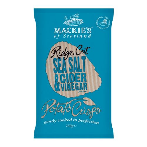 Mackie's Of Scotland Sea Salt & Cider Vinegar Crisps 150g - FabFinds