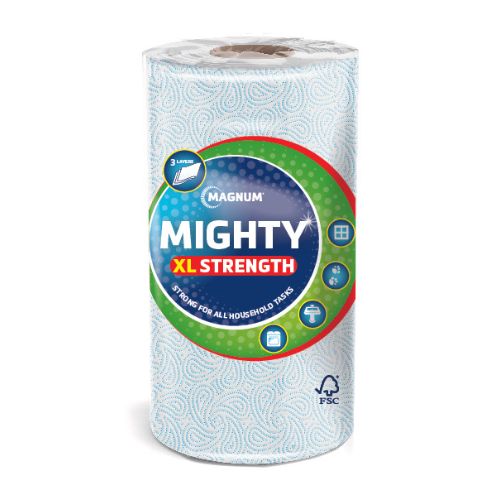 Magnum Mighty XL Strength Kitchen Roll 3 Ply - FabFinds