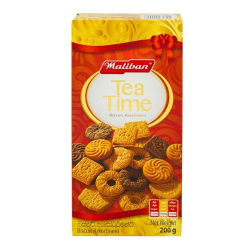 Maliban Tea Time Biscuit Assortment 200g - FabFinds