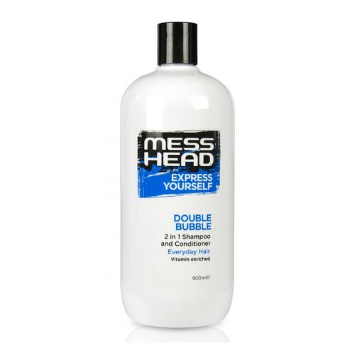 Mess Head Double Bubble 2 in 1 Shampoo & Conditioner 900ml - FabFinds