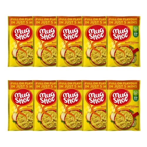 Low Calorie Mug Shot Pasta Roast Chicken 55g Case of 10 — FabFinds