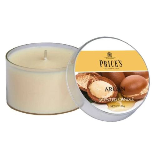 Price's Candles Argan Scented Candle 100g - FabFinds