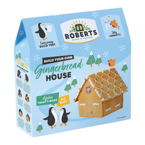 Roberts Christmas Gingerbread House Kit 616g - FabFinds