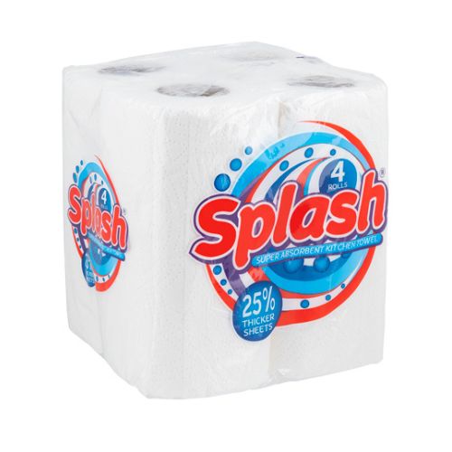 Splash Kitchen Roll 2 Ply 12 Rolls - FabFinds