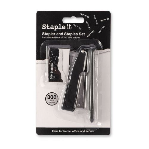 Staple it Stapler & Staples Set - FabFinds