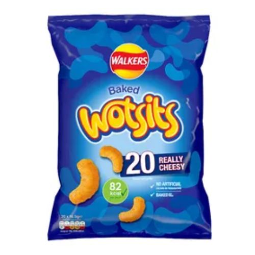 Wotsits Really Cheesy 20 Pack (20 x 16.5g) - FabFinds