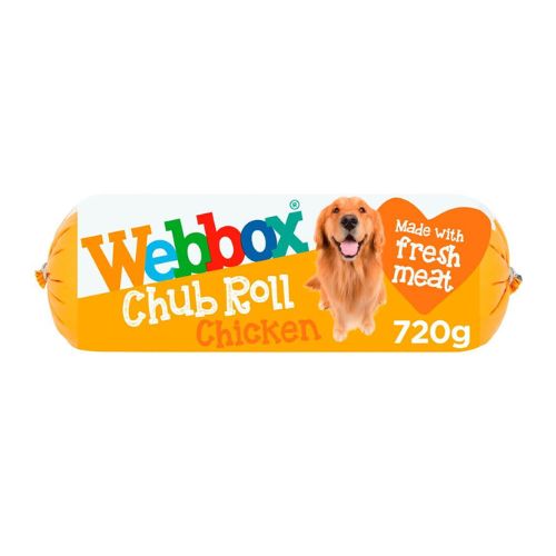 Webbox Chub Roll Chicken Flavour 720g - FabFinds