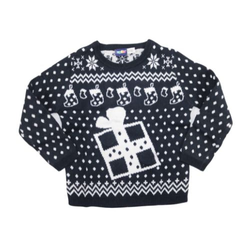 Lupilu Kids Present Christmas Jumper Assorted Sizes - FabFinds