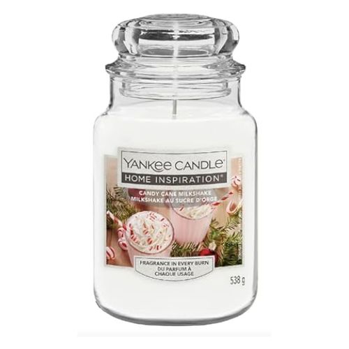 Yankee Candle Candy Cane Milkshake 538g - FabFinds