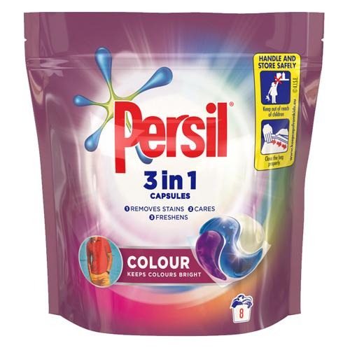 Persil 3-in-1 Ultimate Power Caps Colour Detergent 8W — FabFinds