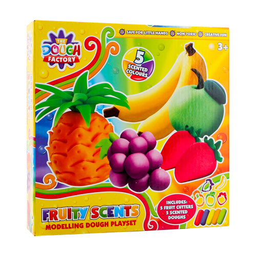 The Dough Factory Fruity Scents Modelling Dough Playset - FabFinds