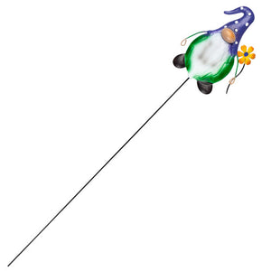 Garden Gonks With Flower Stake Ornament Assorted Designs - FabFinds