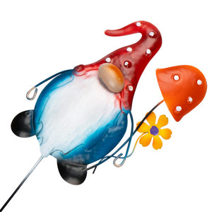 Garden Gonks With Flower Stake Ornament Assorted Designs - FabFinds