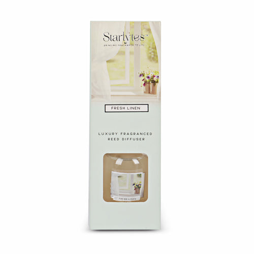 Starlytes Luxury Fragranced Reed Diffuser Fresh Linen 50ml — FabFinds
